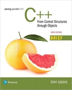 PDF | Starting Out with C++ - From Control Structures through Objects, Brief Version (9th ...
